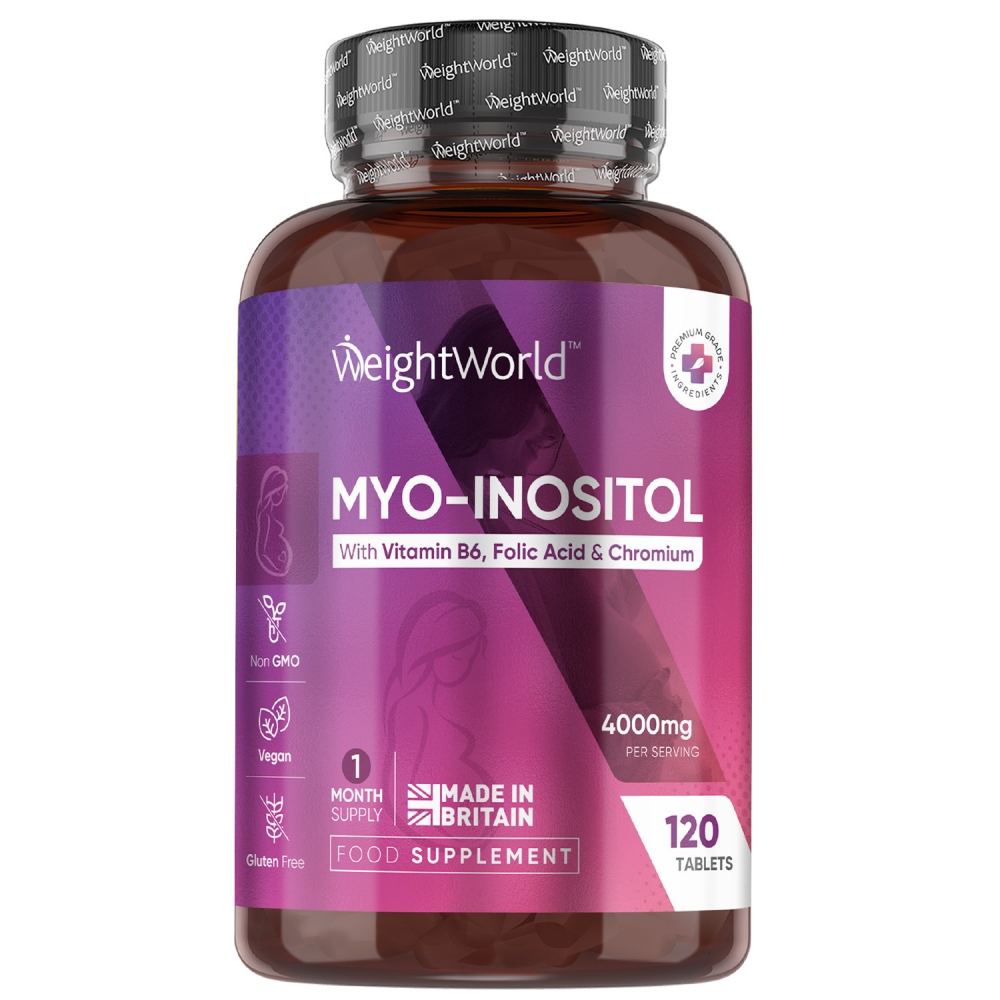Köp Inositol 4000mg, 120 tabletter l 100% Nöjdhetsgaranti